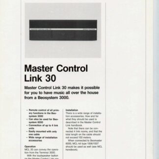 MasterLink - Beoworld